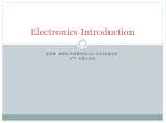 PPT - Introduction to Electronics PowerPoint Presentation, free ...
