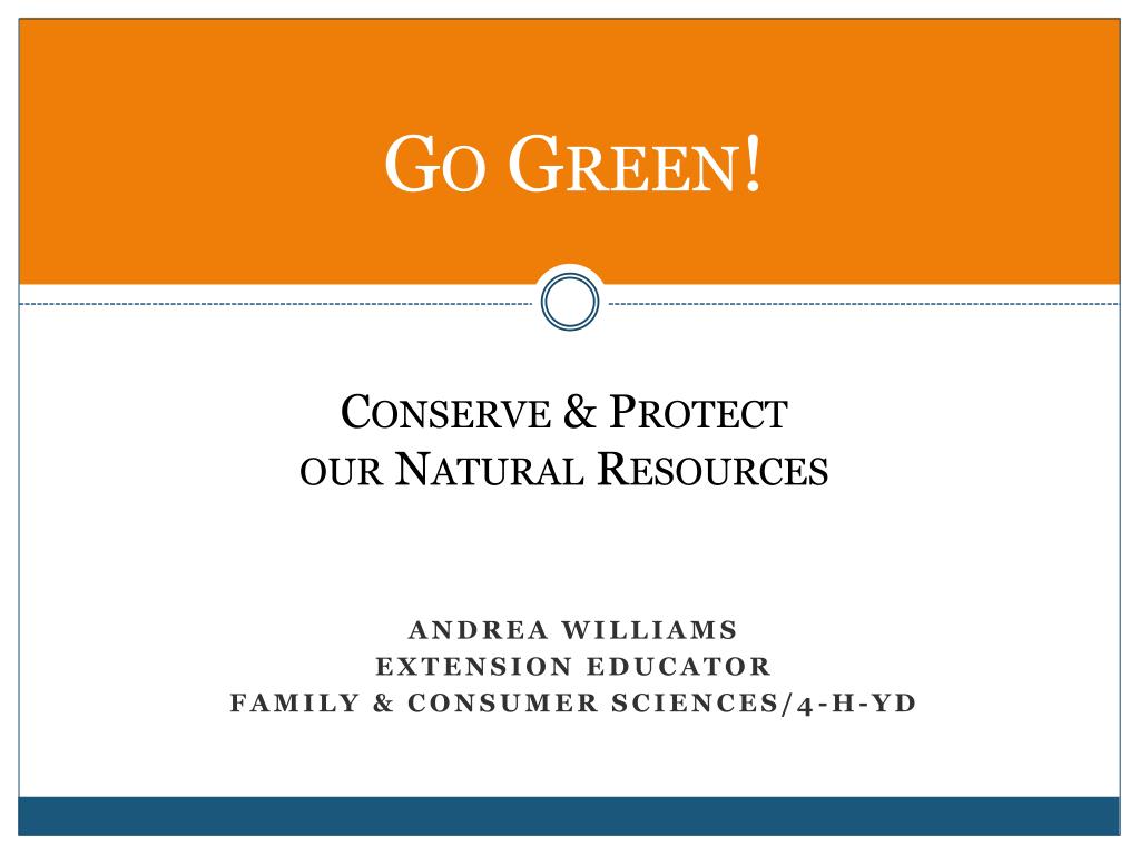 PPT - Go Green! PowerPoint Presentation, free download - ID:1589146
