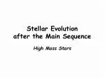 PPT - Main Sequence And Post-Main-Sequence Stellar Evolution PowerPoint ...