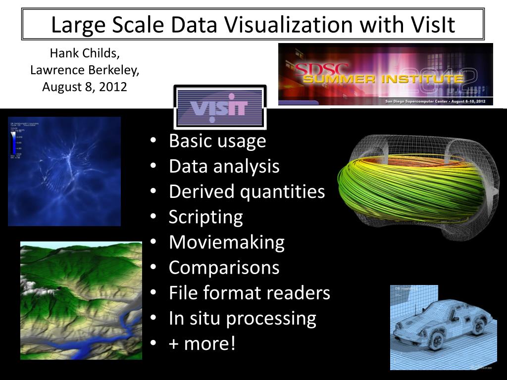 PPT - Large Scale Data Visualization with VisIt PowerPoint Presentation ...