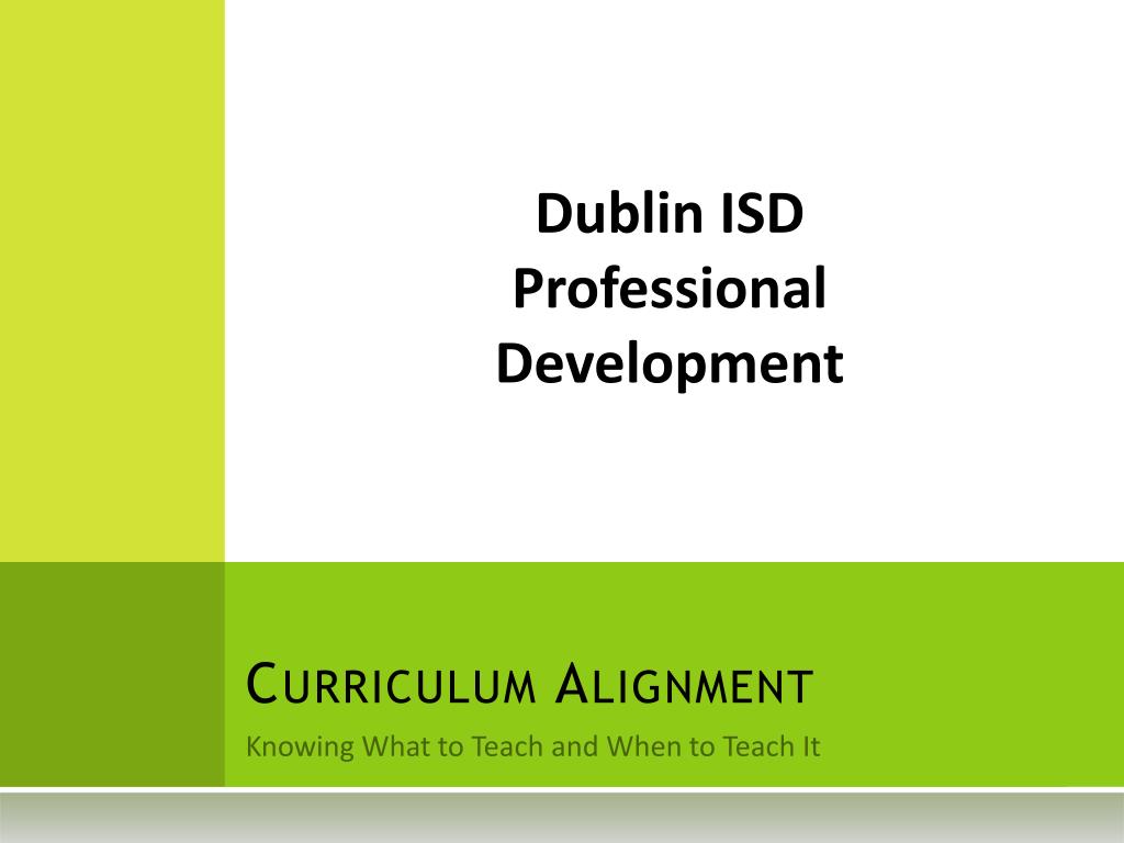 PPT - Curriculum Alignment PowerPoint Presentation, free download - ID ...