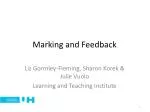PPT - Feedback and Next Step Marking in Mathematics PowerPoint ...