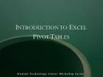 PPT - Do You Know Excel Pivot Tables? These 4 Reasons Tell You Why You ...