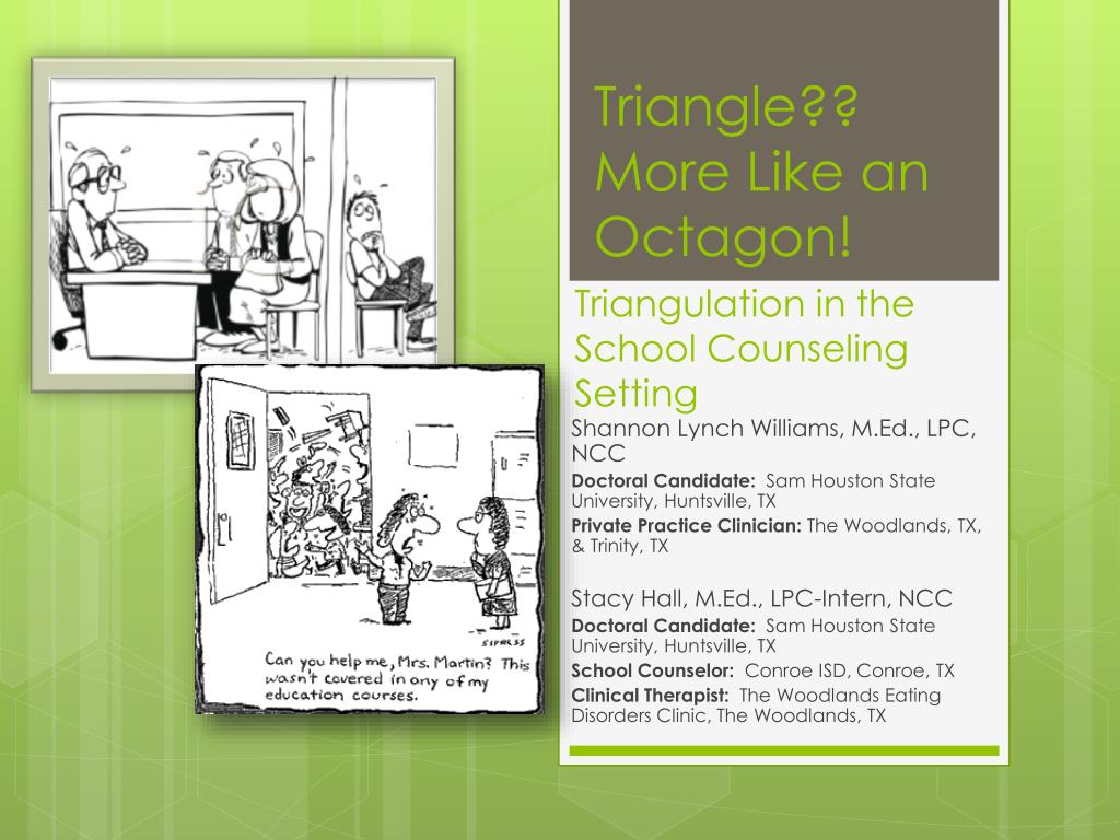 PPT - Triangulation in the School Counseling Setting PowerPoint ...