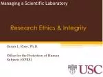 PPT - Research Integrity and Ethics PowerPoint Presentation, free ...