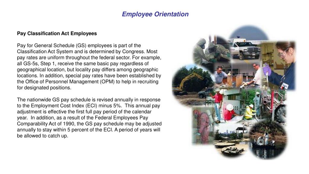 PPT - Understanding Pay Classification and Adjustment for Federal ...