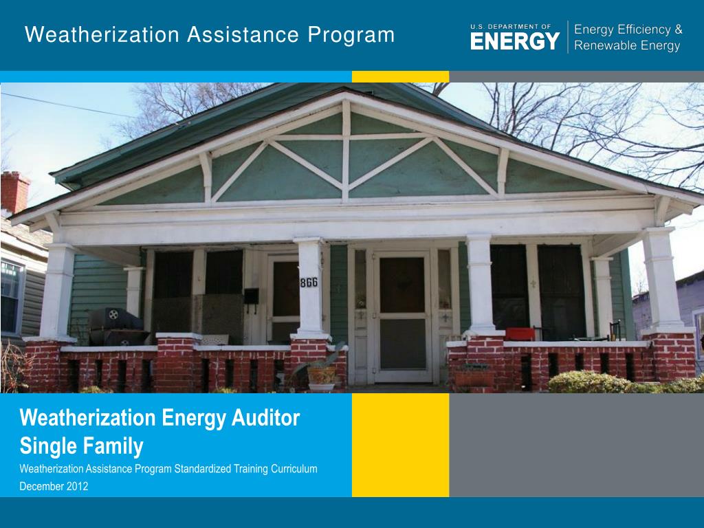 PPT - Weatherization Assistance Program PowerPoint Presentation, free ...