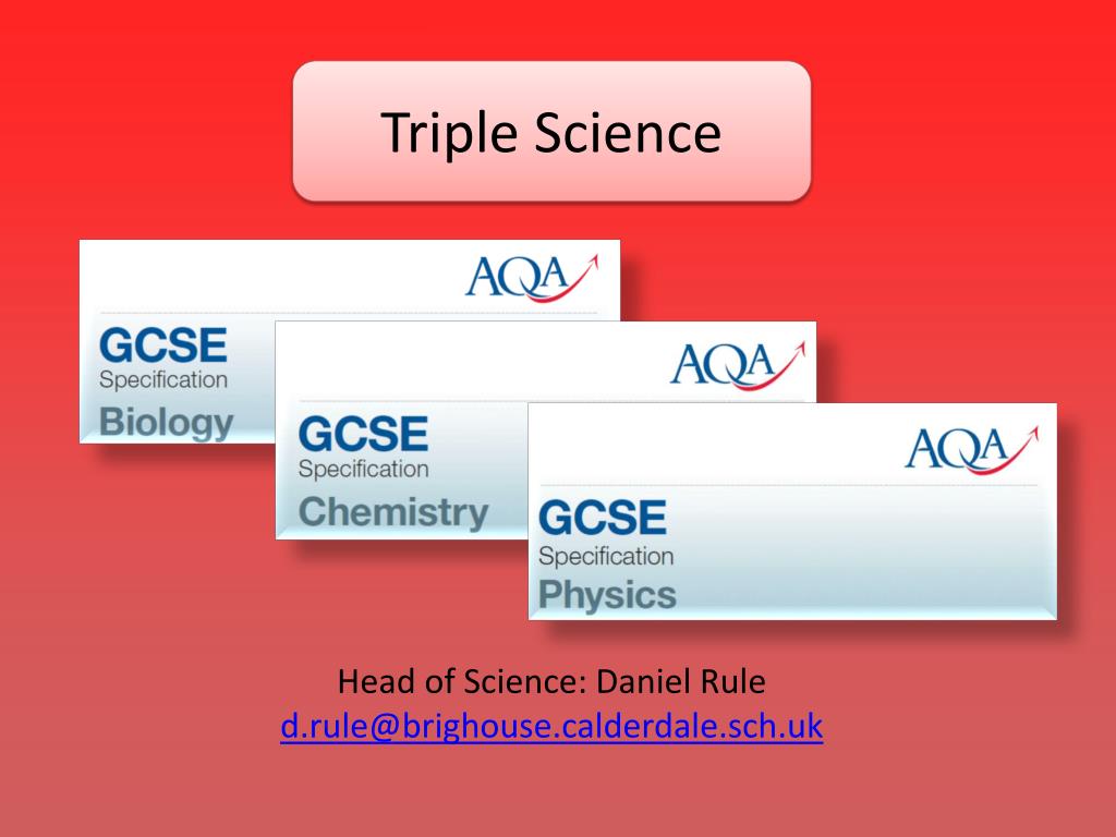 PPT - Triple Science PowerPoint Presentation, free download - ID:1597393