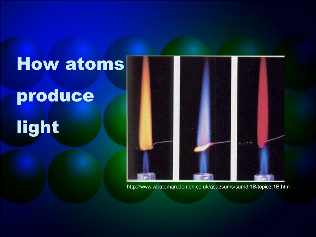 PPT - How atoms produce light PowerPoint Presentation, free download ...