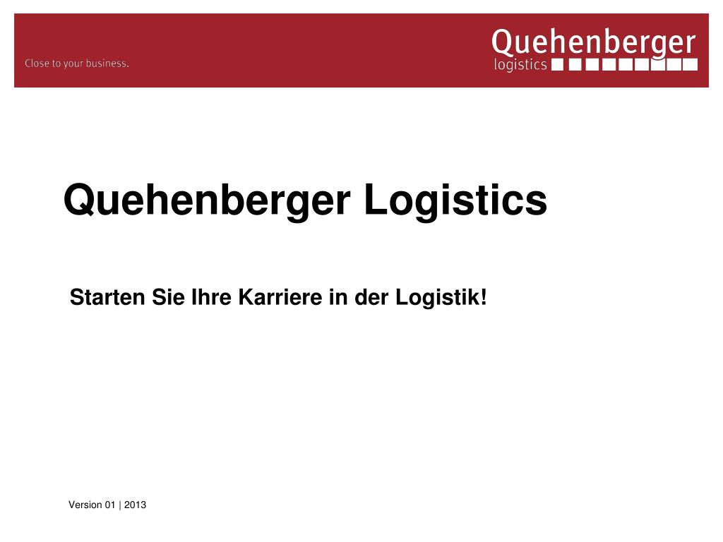 PPT - Quehenberger Logistics PowerPoint Presentation, free download ...
