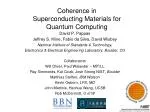 PPT - Quantum Computing with Superconducting Circuits PowerPoint Presentation - ID:1795077