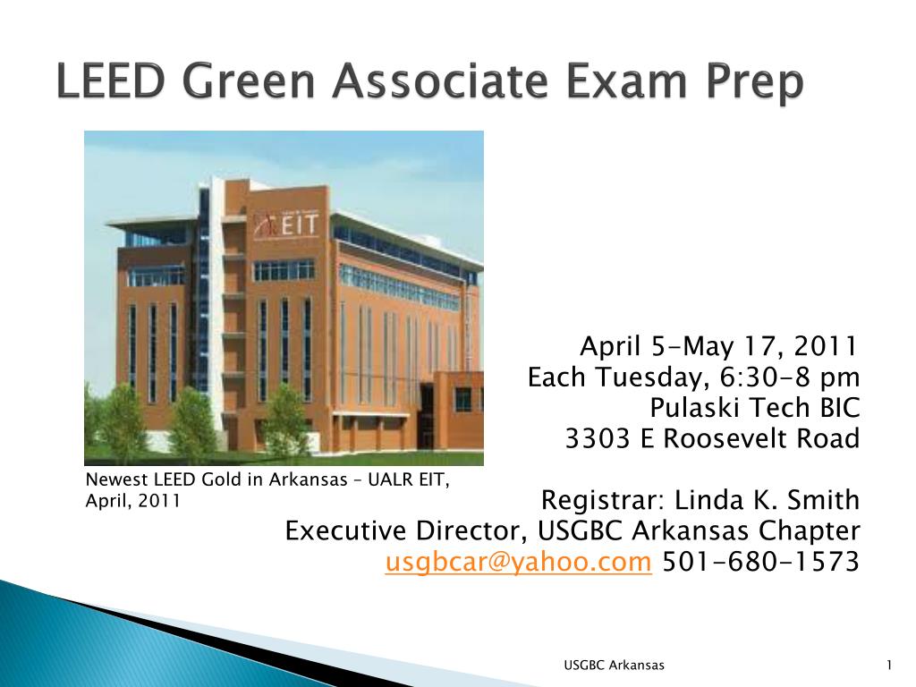 PPT - LEED Green Associate Exam Prep PowerPoint Presentation, free ...