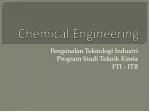 PPT - Chemical Engineering PowerPoint Presentation, free download - ID ...