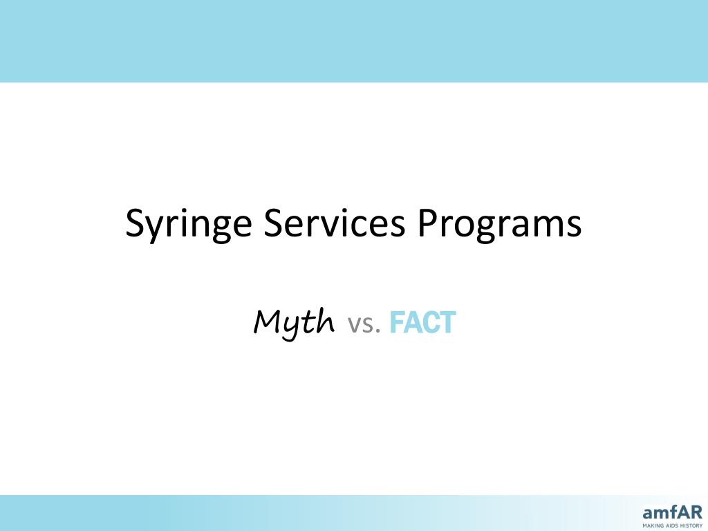 PPT - Syringe Services Programs PowerPoint Presentation, free download ...