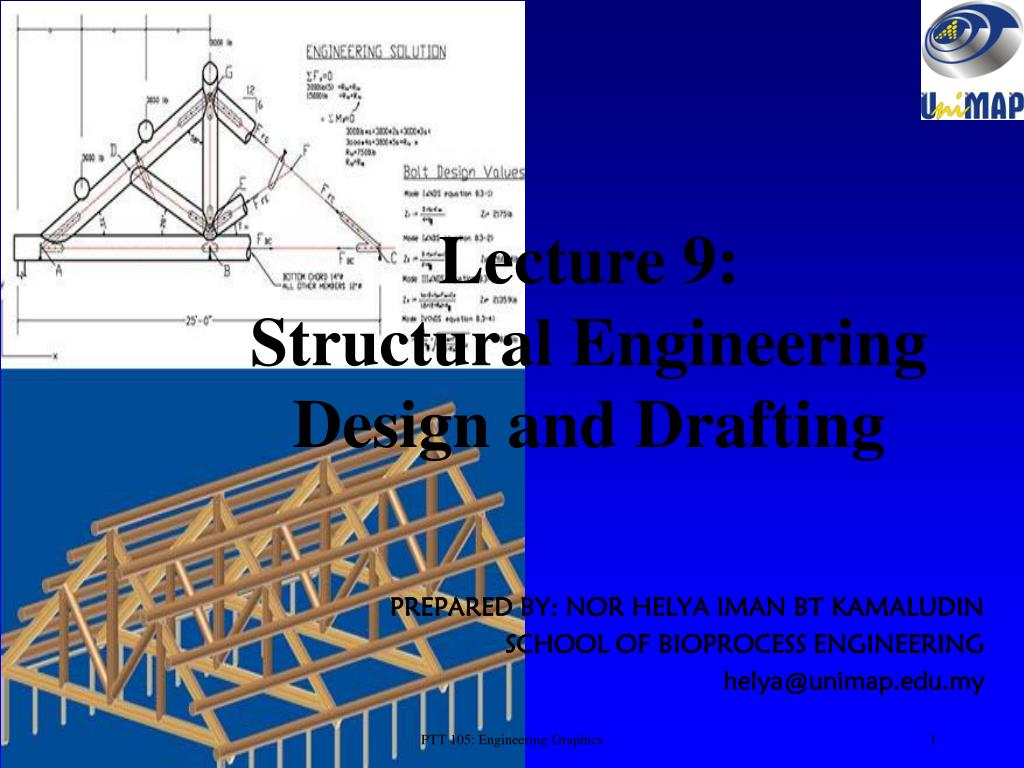 PPT - Lecture 9: Structural Engineering Design and Drafting PowerPoint ...