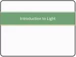 PPT - Introduction to light PowerPoint Presentation, free download - ID ...