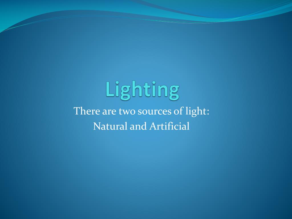 PPT - Lighting PowerPoint Presentation, free download - ID:1605926
