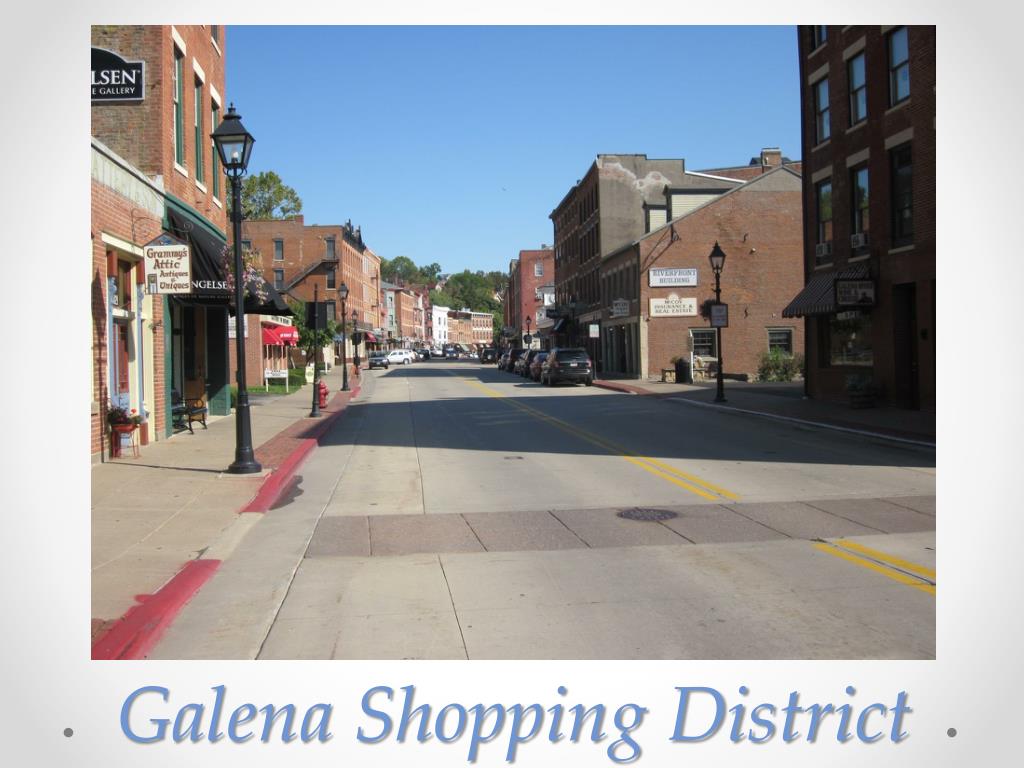 PPT - Galena Shopping District PowerPoint Presentation, free download ...