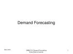 PPT - DEMAND FORECASTING TECHNIQUES PowerPoint Presentation, free ...