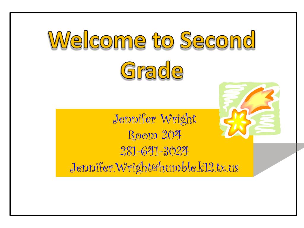 PPT - Welcome to Second Grade PowerPoint Presentation, free download ...