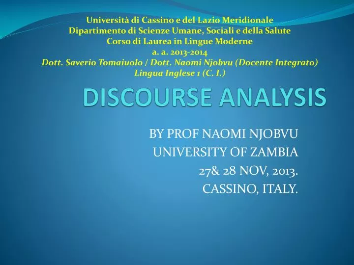 PPT DISCOURSE ANALYSIS PowerPoint Presentation Free Download ID PPT DISCOURSE ANALYSIS PowerPoint Presentation Free Download ID