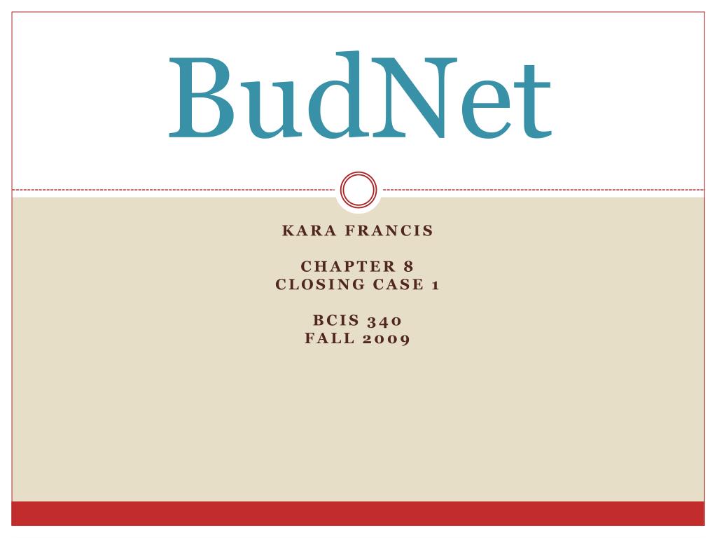 PPT - BudNet PowerPoint Presentation, free download - ID:1612526