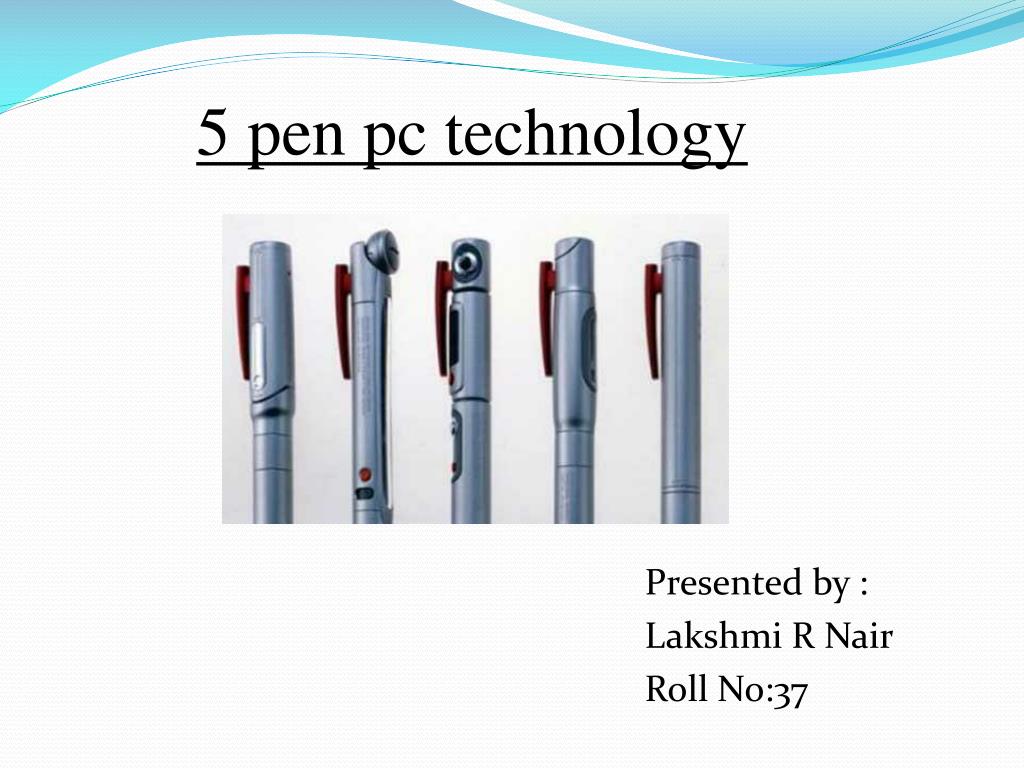 PPT - 5 pen pc technology PowerPoint Presentation, free download - ID ...