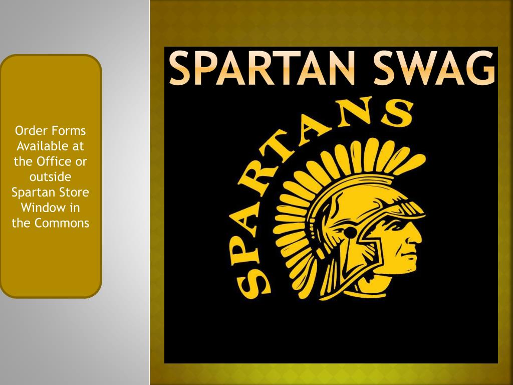 PPT - Spartan Swag PowerPoint Presentation, free download - ID:1612833