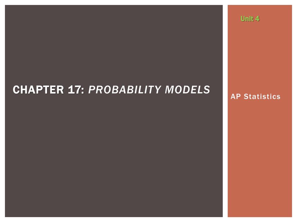 PPT - Chapter 17: probability models PowerPoint Presentation, free ...