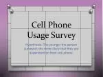 PPT - How to conserve your cell phone’s battery? PowerPoint ...