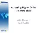 PPT - HIGHER ORDER THINKING PowerPoint Presentation, free download - ID ...