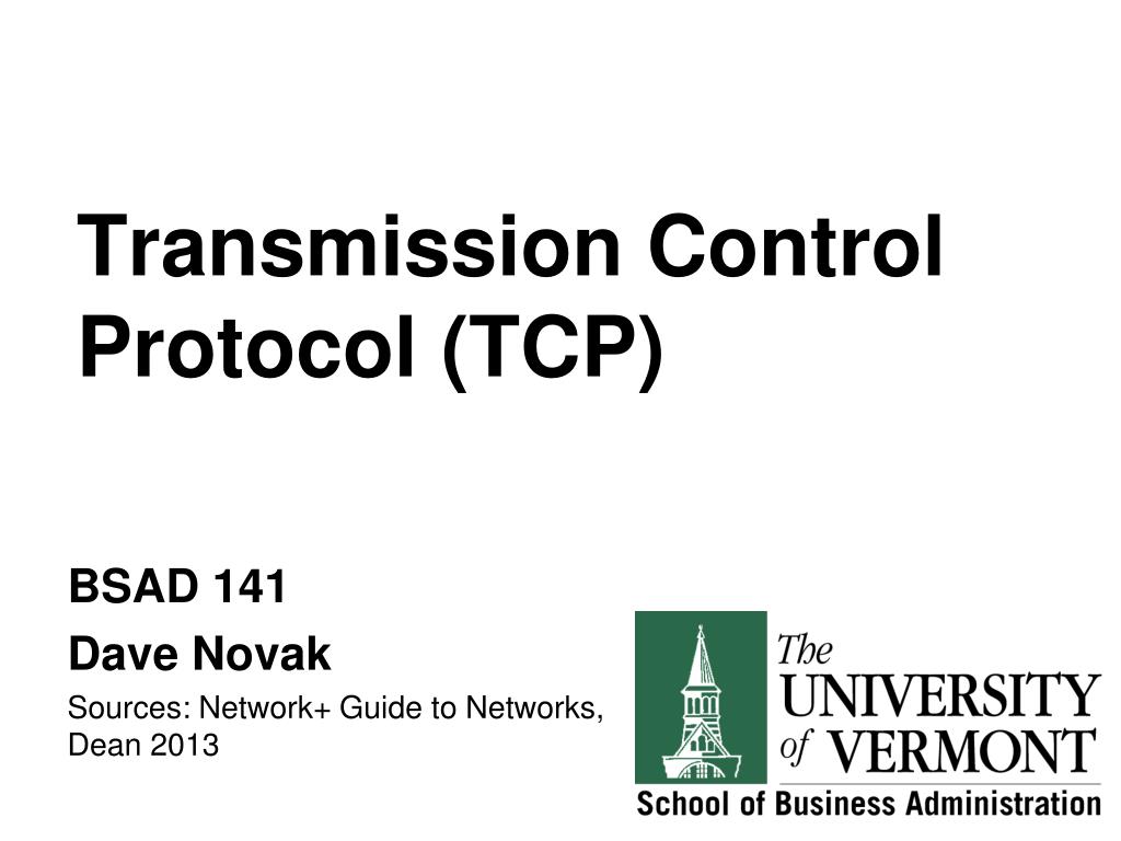 PPT - Transmission Control Protocol (TCP) PowerPoint Presentation, free ...