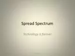 PPT - Spread spectrum PowerPoint Presentation, free download - ID:9294400