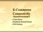 PPT - Pertemuan 7 : Pemasaran E-commerce PowerPoint Presentation, free ...
