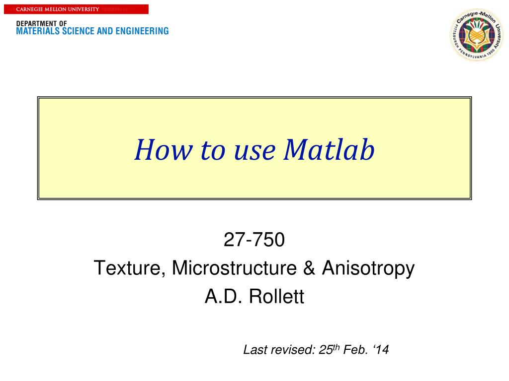 PPT - How to use Matlab PowerPoint Presentation, free download - ID:1617817