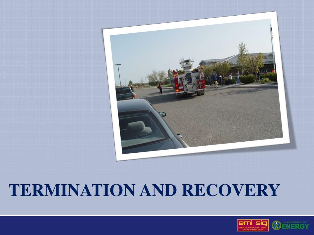 PPT - Termination and recovery PowerPoint Presentation, free download ...