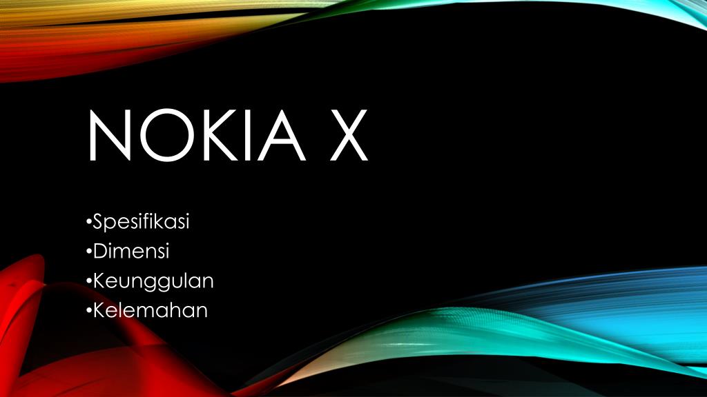 PPT - NOKia x PowerPoint Presentation, free download - ID:1620243