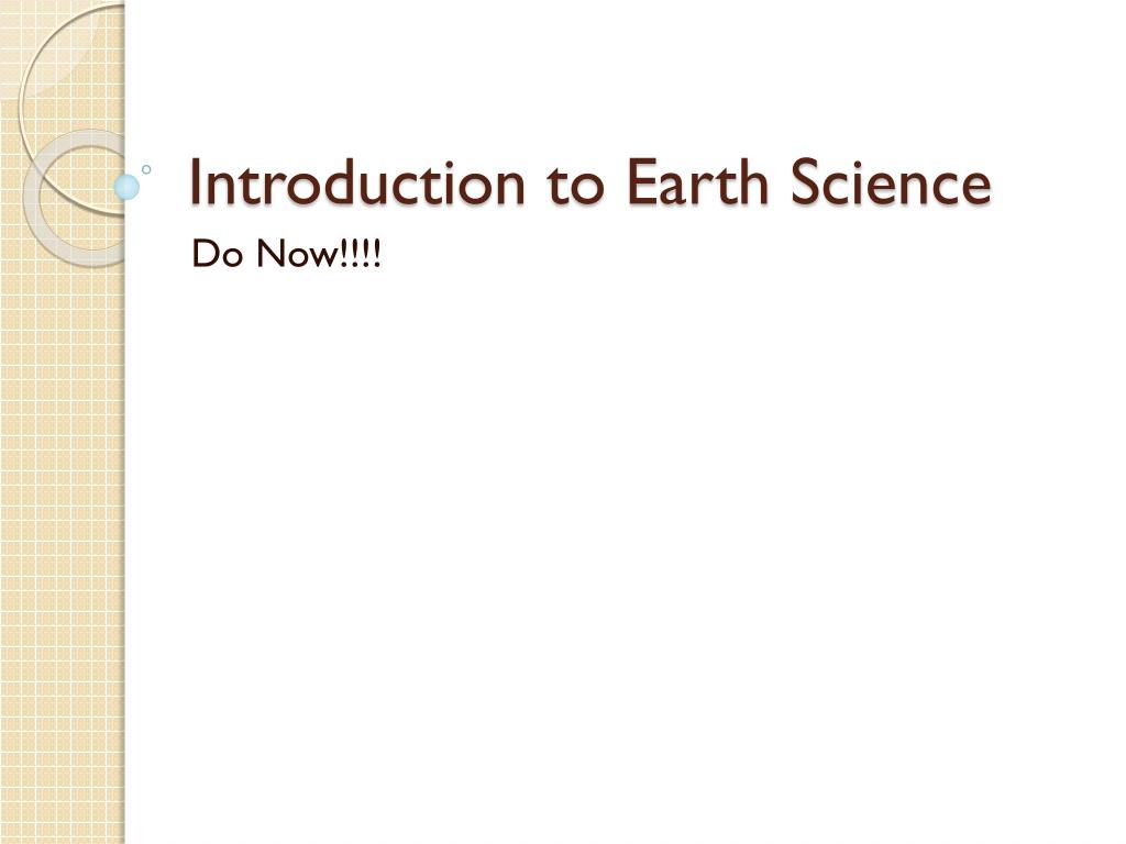 PPT - Introduction to Earth Science PowerPoint Presentation, free ...