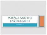PPT - An Introduction to Environmental Science PowerPoint Presentation ...