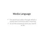 PPT - MEDIA LANGUAGE PowerPoint Presentation, free download - ID:2352191