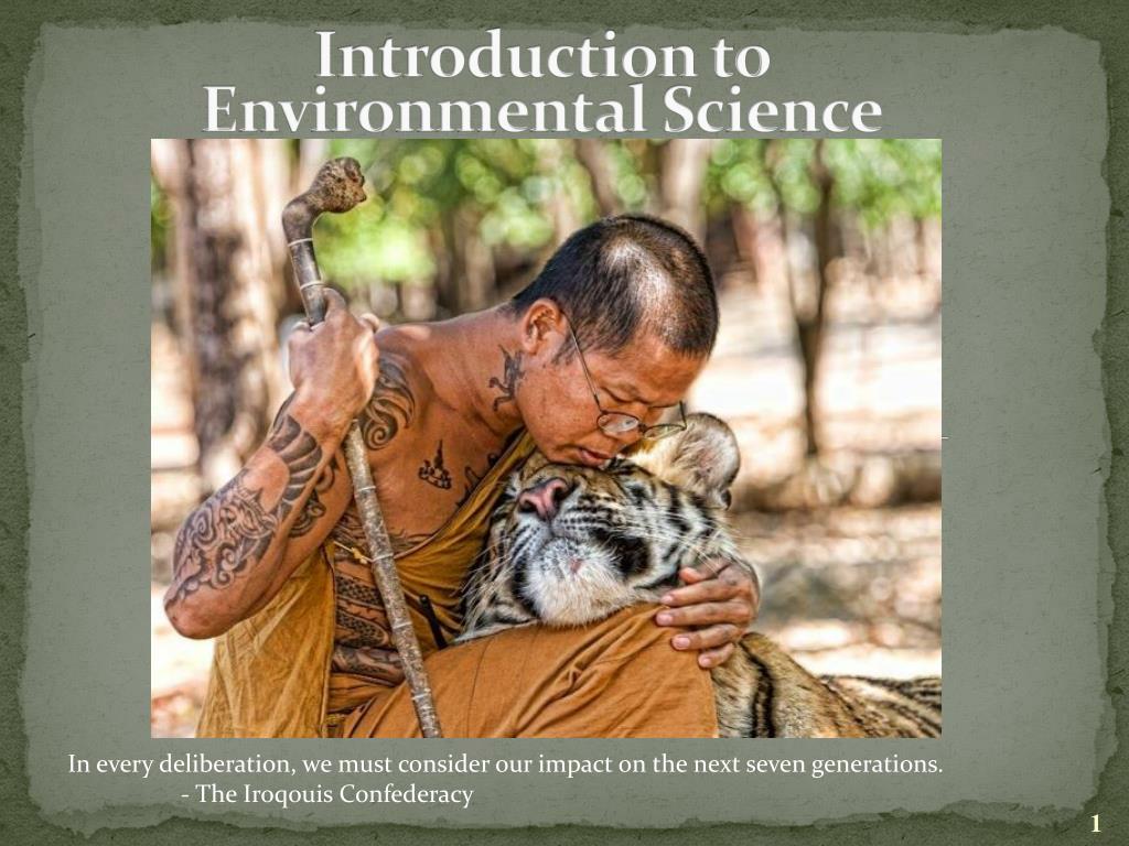 PPT - Introduction to Environmental Science PowerPoint Presentation ...