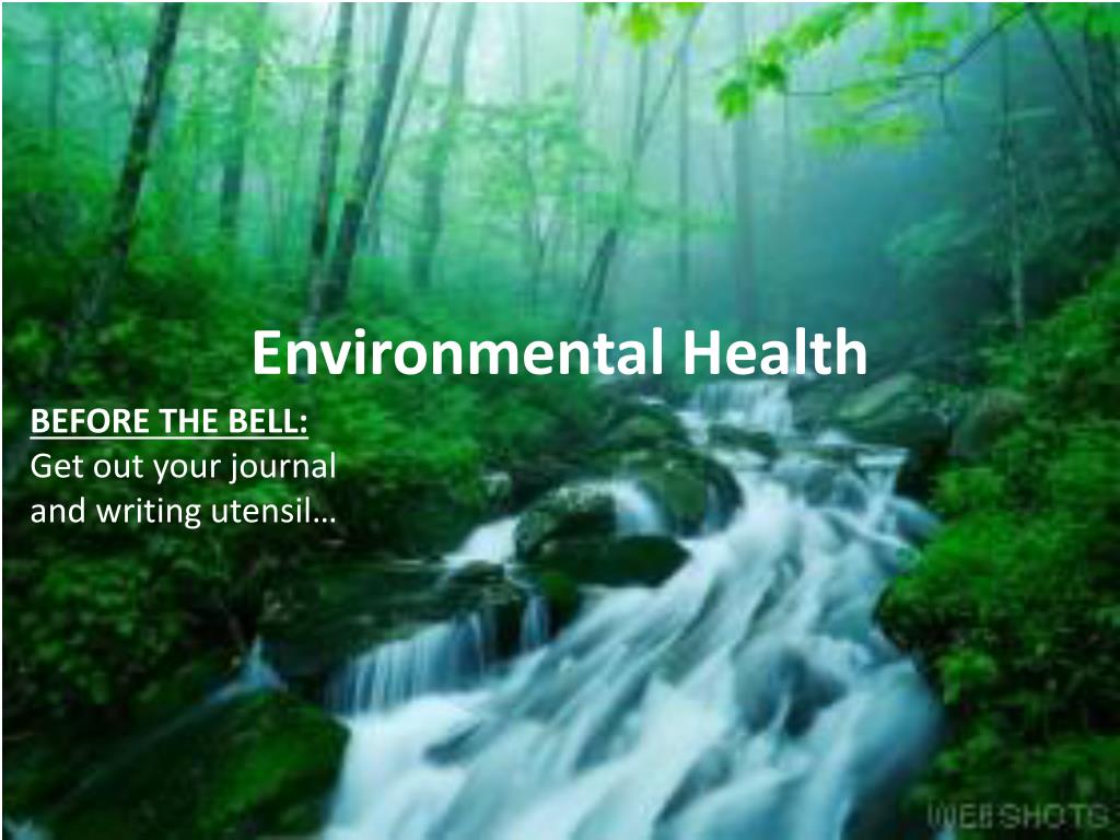 PPT - Environmental Health Proposal Writing Activity PowerPoint ...
