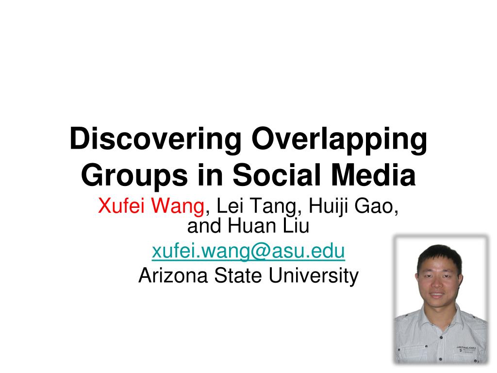 PPT - Discovering Overlapping Groups in Social Media PowerPoint ...
