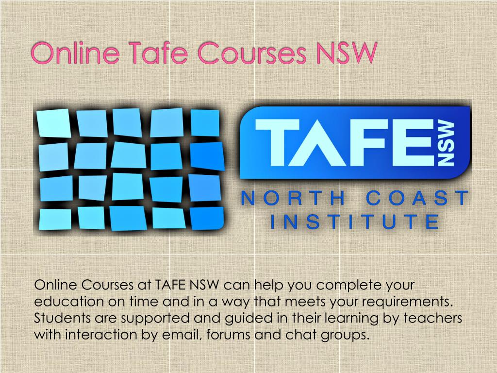 PPT - Online Tafe Courses NSW PowerPoint Presentation, free download ...