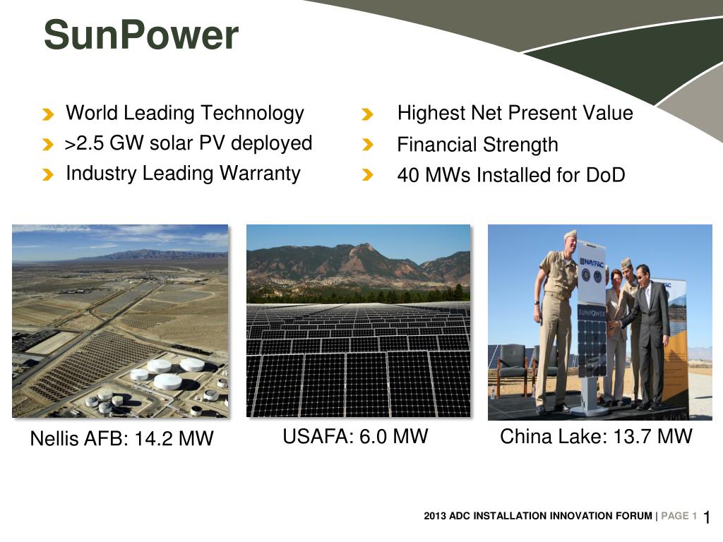 PPT - SunPower PowerPoint Presentation, free download - ID:1623322