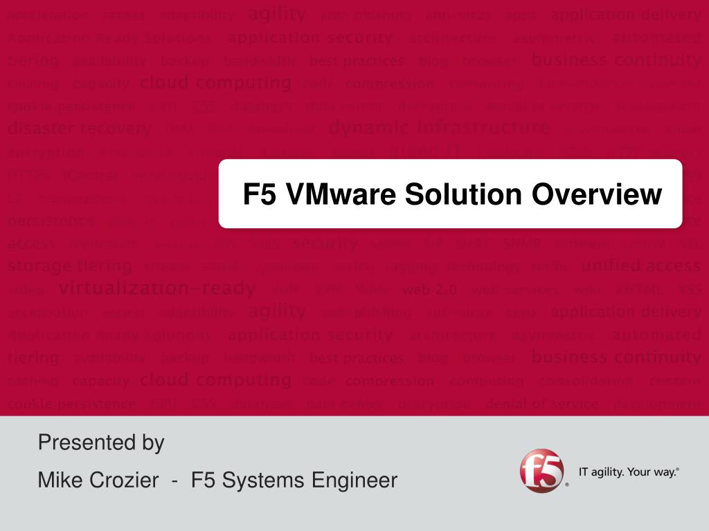 PPT - F5 VMware Solution Overview PowerPoint Presentation, free ...