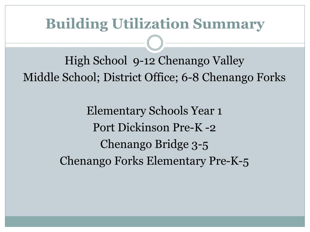 PPT - Building Utilization Summary PowerPoint Presentation, free ...