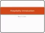 PPT - Hospitality Management Course - istudy PowerPoint Presentation ...