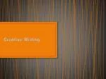 PPT - CREATIVE WRITING PowerPoint Presentation, free download - ID:3004523