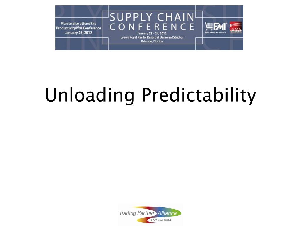PPT - Efficient Unloading Practices Whitepaper: Addressing Challenges ...